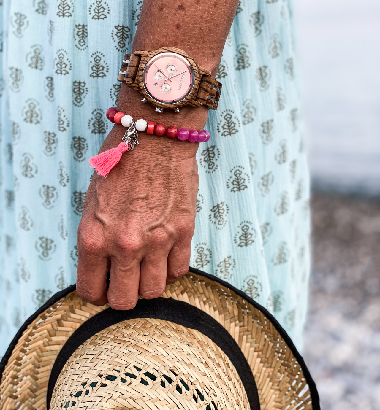 HOLZUHR MEETS BOHO-STYLE - Zeitgeist Living