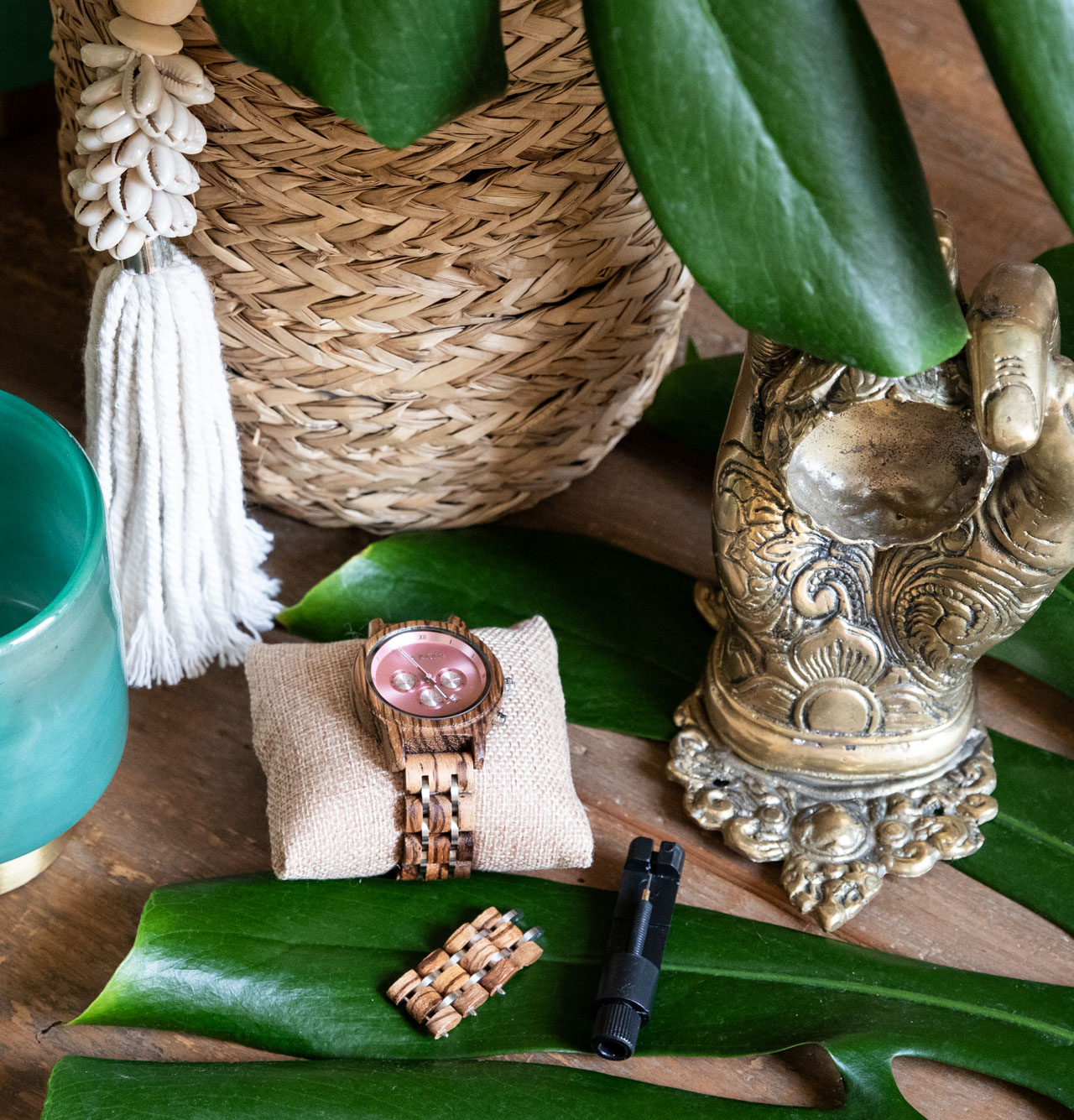 HOLZUHR MEETS BOHO-STYLE - Zeitgeist Living